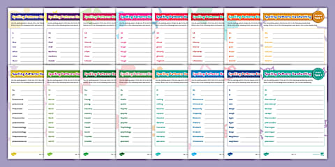Essential Spelling List 7