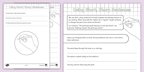 Writing Sensational Starts for Information Texts