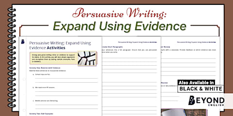 Year 9-10 Persuasive Writing Prompts