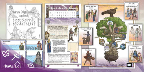 Norse/Viking Gods and Goddesses Fact File Teaching Pack