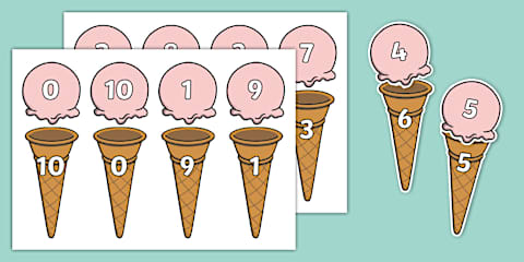 Ice Cream Counting Game