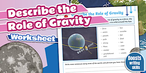 The Force of Gravity Worksheet