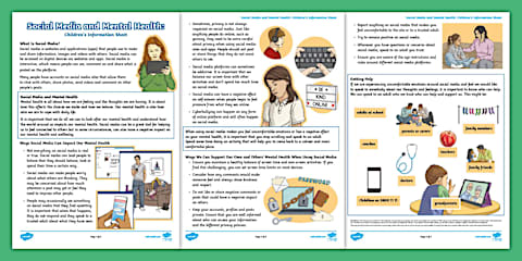 Should Social Media be 16+? Staying Safe Online Comprehension Activity