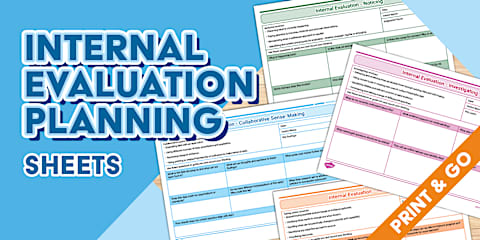 Internal Evaluation Stages Example