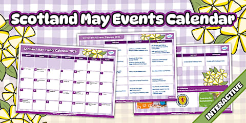 Monthly Events Calendar Early Learning and Childcare 2026
