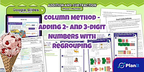 During Year 4 Number: Addition and Subtraction (Column Method ...