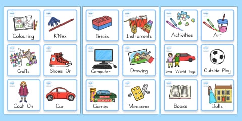 Kindergarten Pre Primary Visual Timetable - kindergarten, display