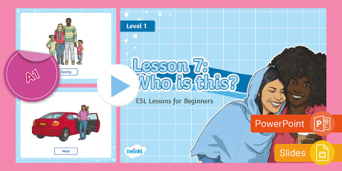 ESL Curriculum for Beginners: Level 1, Lesson 4