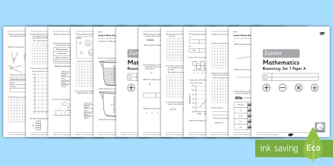 Grade 5 Maths Reasoning Test