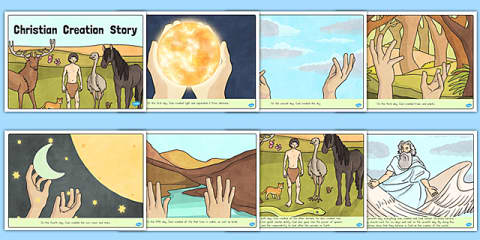 Adam and Eve Creation Story Word Cards - Adam, Eve, Eden, serpent ...