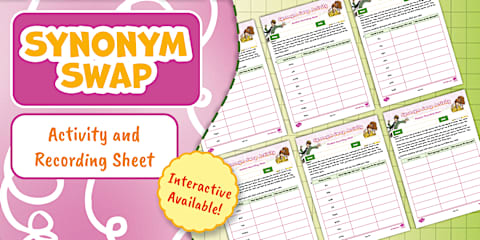 Make Your Own Synonym Spinning Wheel
