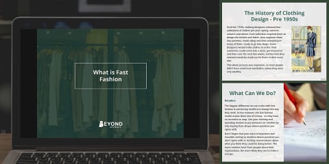 Fast Fashion Reading Comprehension