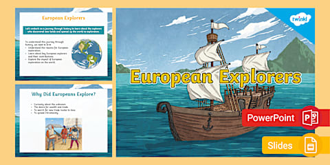 Who Was Christopher Columbus? PowerPoint & Google Slides for K-2nd Grade
