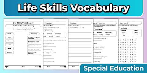 Functional Job Skills: Completing Job Forms for Special Education