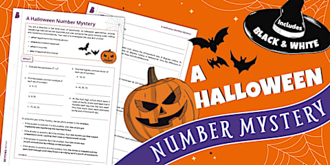 Halloween Maths Coordinates - Differentiated Worksheets