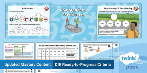 Non-Standard Partitioning Worksheet
