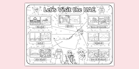 EYFS UAE Maths Activity Sheets