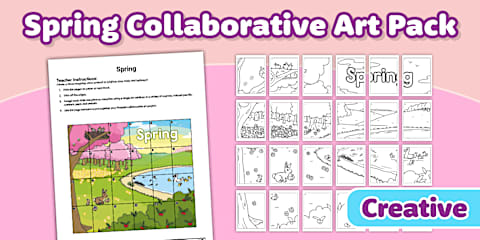 Wildflower Garden Collaborative Art Pack