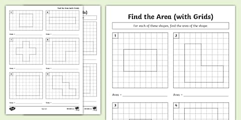 Finding the Perimeter and Area Using Grids Activity Sheet