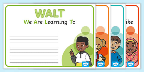 Success Criteria and Learning Intention Resource Pack