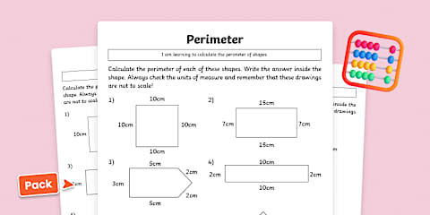 Area of a Rectangle Worksheets