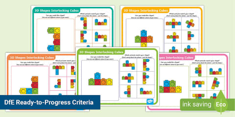 Interlocking Cubes Alphabet Challenge Cards