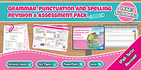 Year 6 Summer 2 Grammar, Punctuation and Spelling Revision & Assessment ...