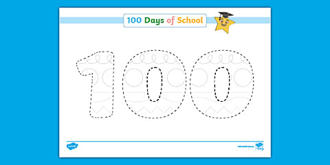 100th Day Surprise – 100 Days Book Memory Templates