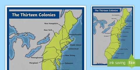 Regions of the 13 Colonies Reading Comprehension