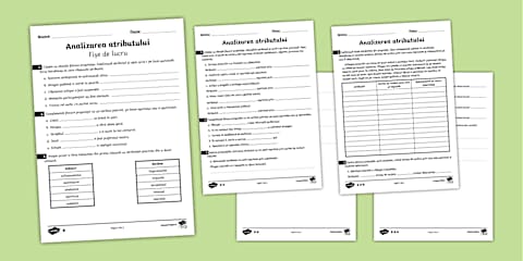 Recapitulare: Propoziția simplă și propoziția dezvoltată – Fișă de lucru