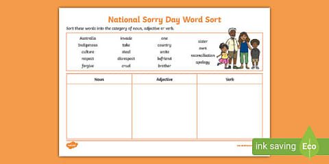 National Sorry Day (26th May) Activity | Australian Schools