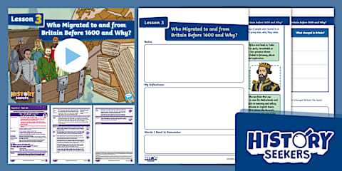 Twinkl Symbols: History Seekers KS2: Migration: AAC Mat