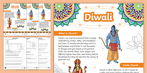 Hindu Diwali Information PowerPoint