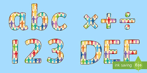 Create Your Own Display Lettering