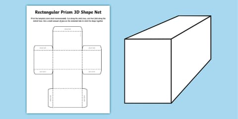 Square Box Template | Primary Resource | Twinkl