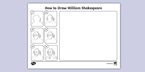 William Shakespeare Fact File Template