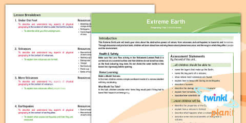 Geography: Land Use Year 3 Planning Overview