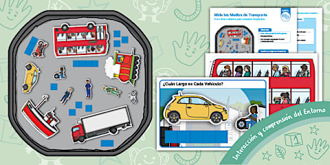 Ficha de actividad: Veo. veo - Medios de transporte