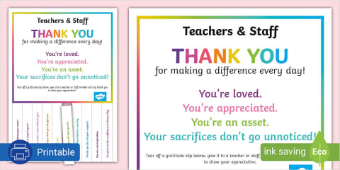 Colleague Appreciation Post-it Notes