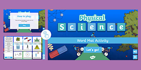 Tier 3 Life Science Vocabulary Interactive Word Mat Activity for 3rd ...