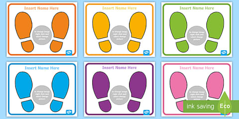 Learning Center Signs