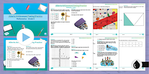 Grade 6 Summer 1 Math Activity Mats