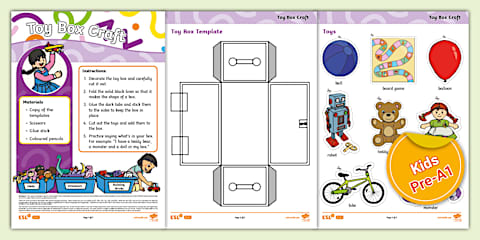 ESL My Favourite Toys Lesson Plan