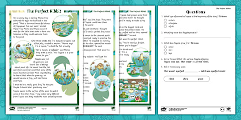 The Perfect Ribbit Story Sequencing Activity
