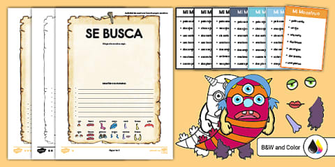 Esta es mi familia - Hoja de trabajo de lectura y escritura para nivel ...