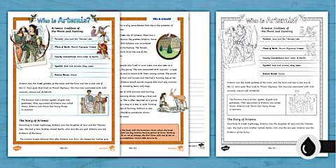 Ares Greek God Intermediate Reading Comprehension