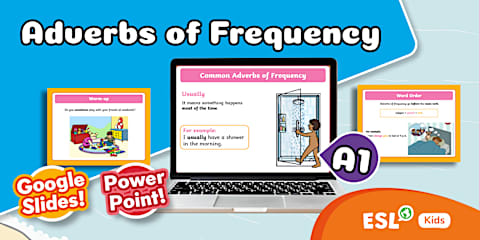 ESL Adverbs of Frequency Lesson [Kids, A1]