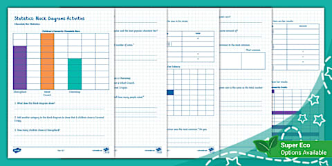 Statistics: Drawing and Interpreting Block Diagrams