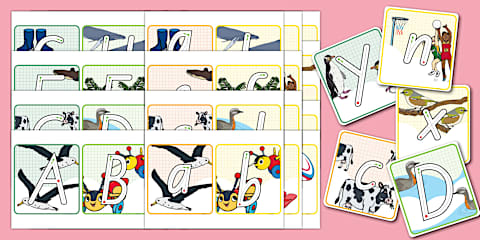 New Zealand Alphabet Activity Mats