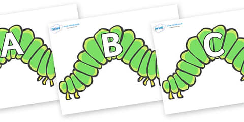 Spelling Game to Support Teaching on The Very Hungry Caterpillar